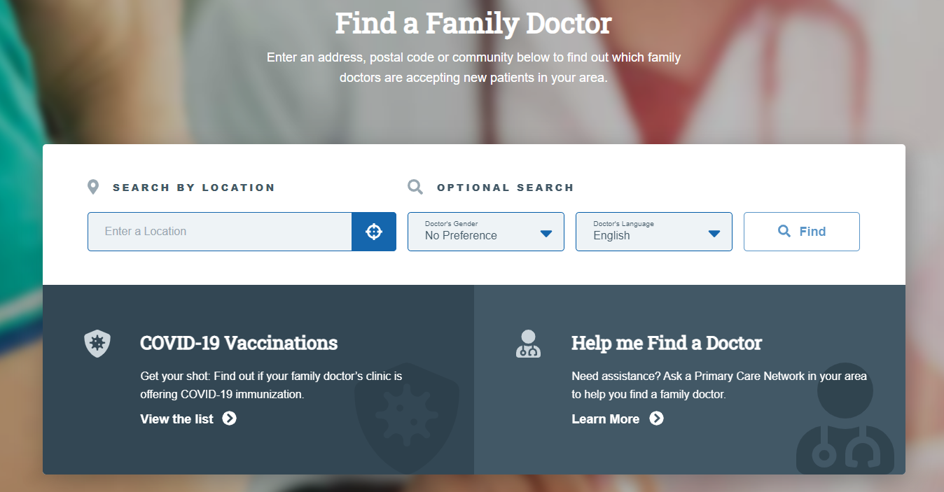 Find a Doctor in Canada: Guide to Finding a Doctor in Your New Community
